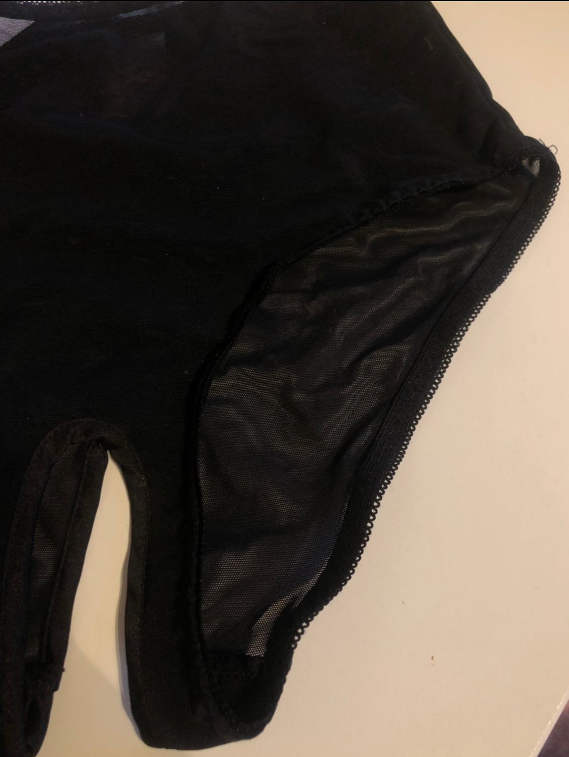 Bettie Page Classic High Waist Ouvert Brief – Playful Promises