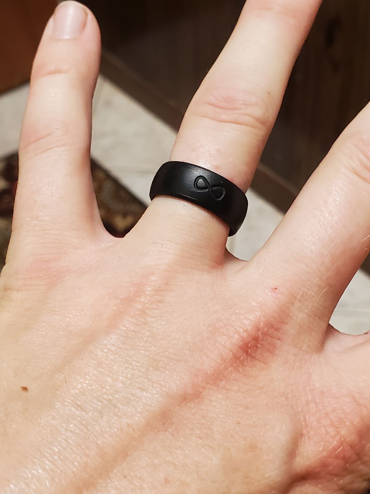 Our Original, Solid Midnight Black Silicone Groove Ring - Groove Life