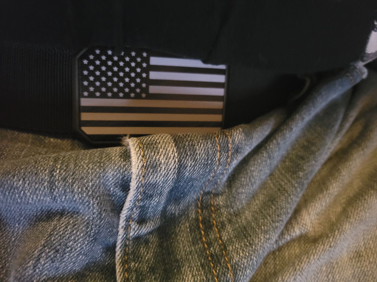 Hero Flag Groove Belt Black/Black - Groove Life