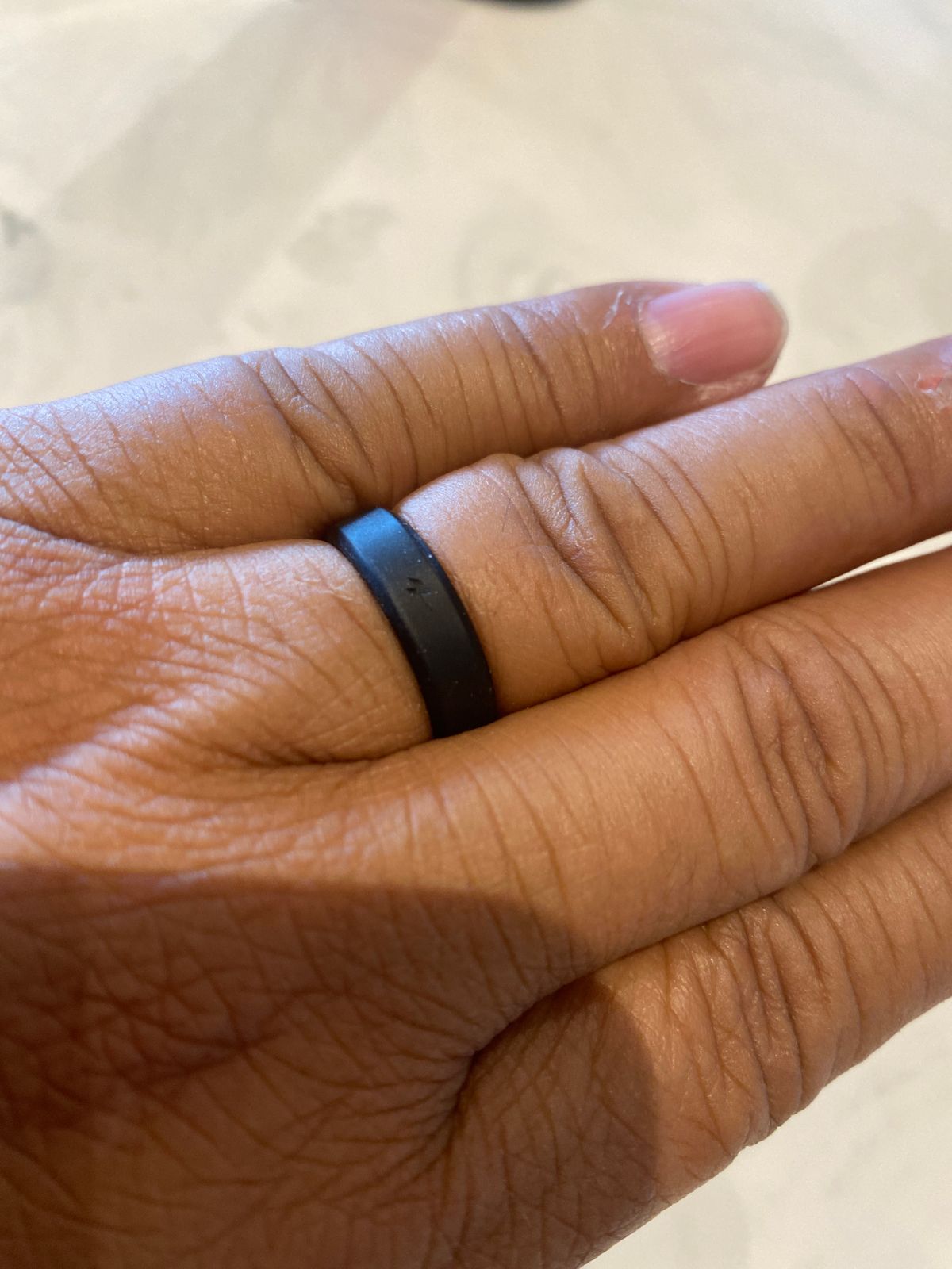 Groove Life Zeus Midnight Black Thin Silicone Ring