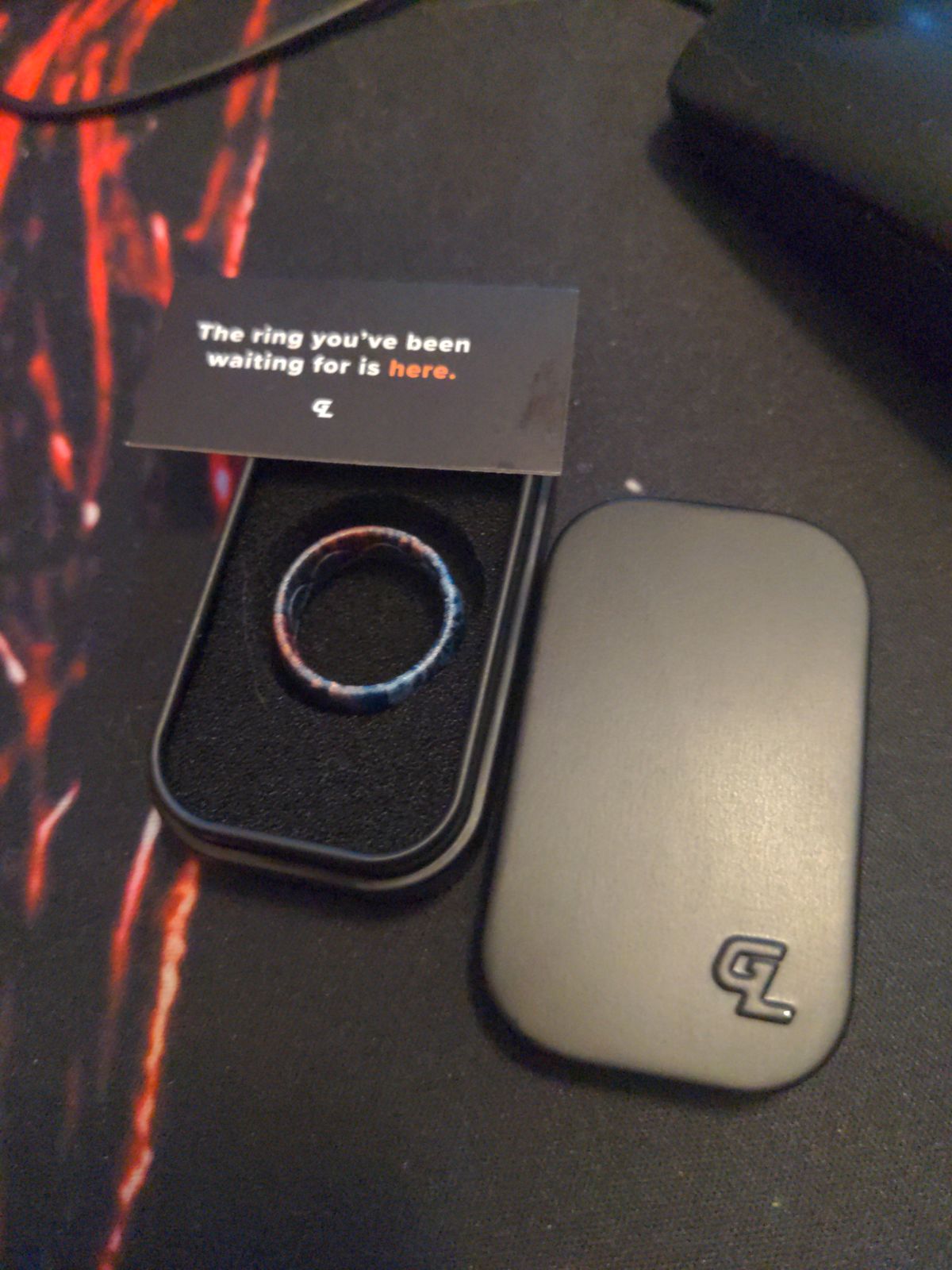 Nomad Cobalt Silicone Ring | Groove Life