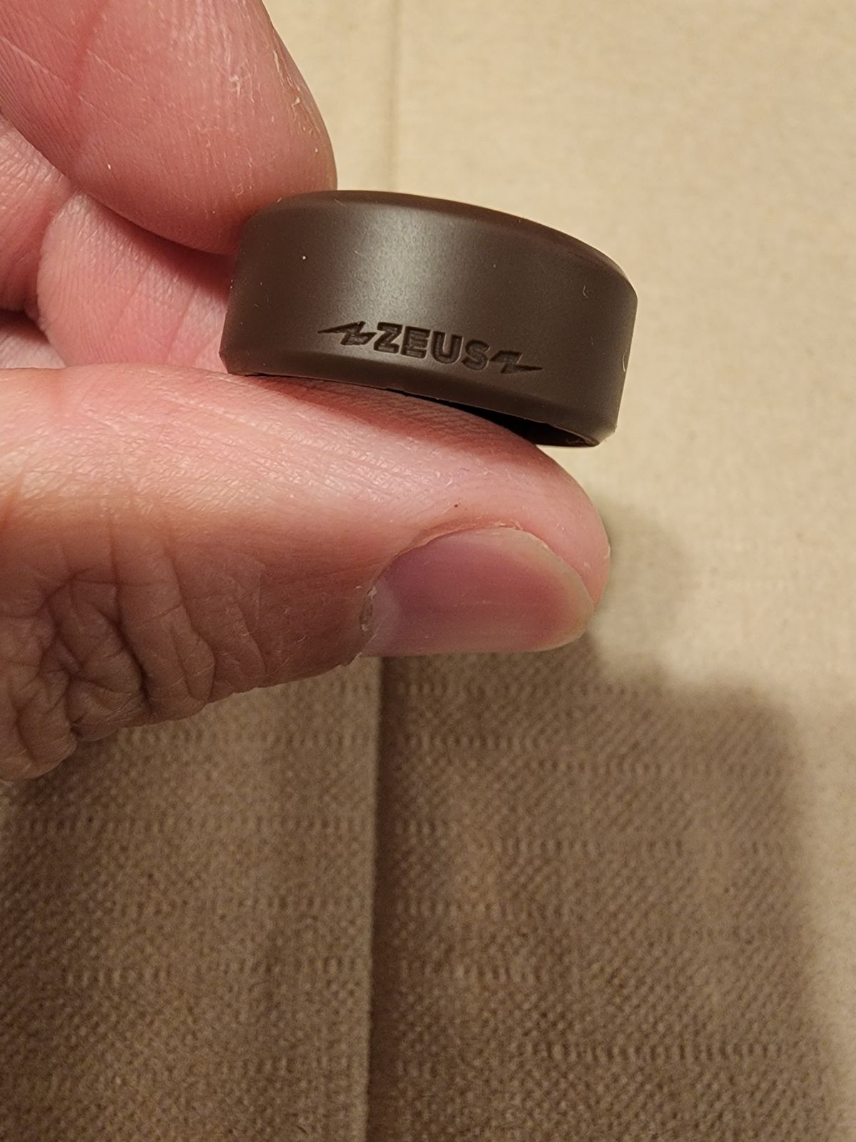 Zeus Edge Dark Earth Ring - Groove Life