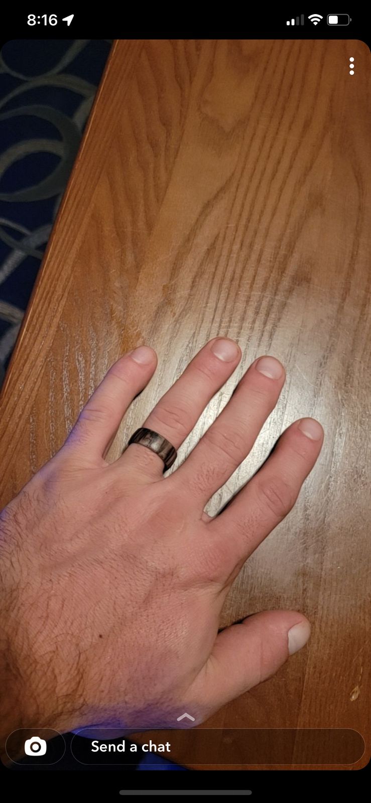 Nomad Burled Walnut Silicone Ring | Groove Life