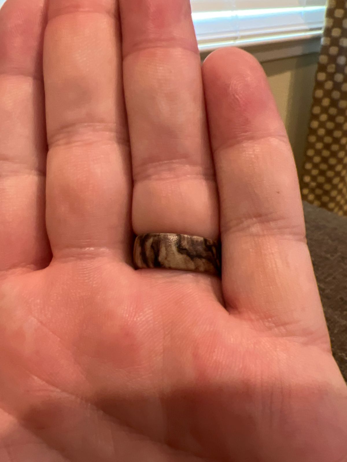 Nomad Burled Walnut Silicone Ring | Groove Life