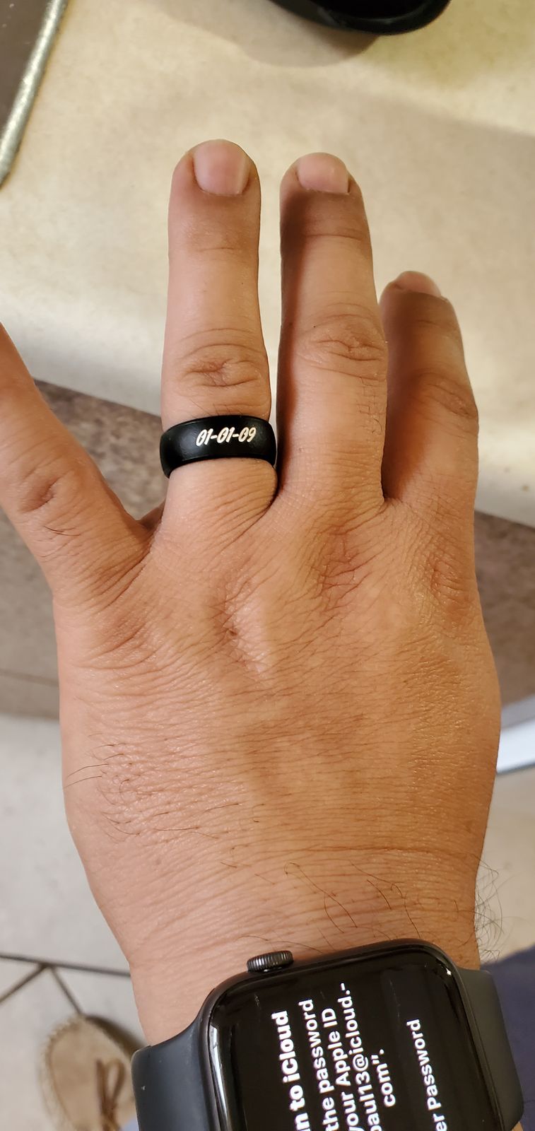 Our Original, Solid Midnight Black Silicone Groove Ring - Groove Life