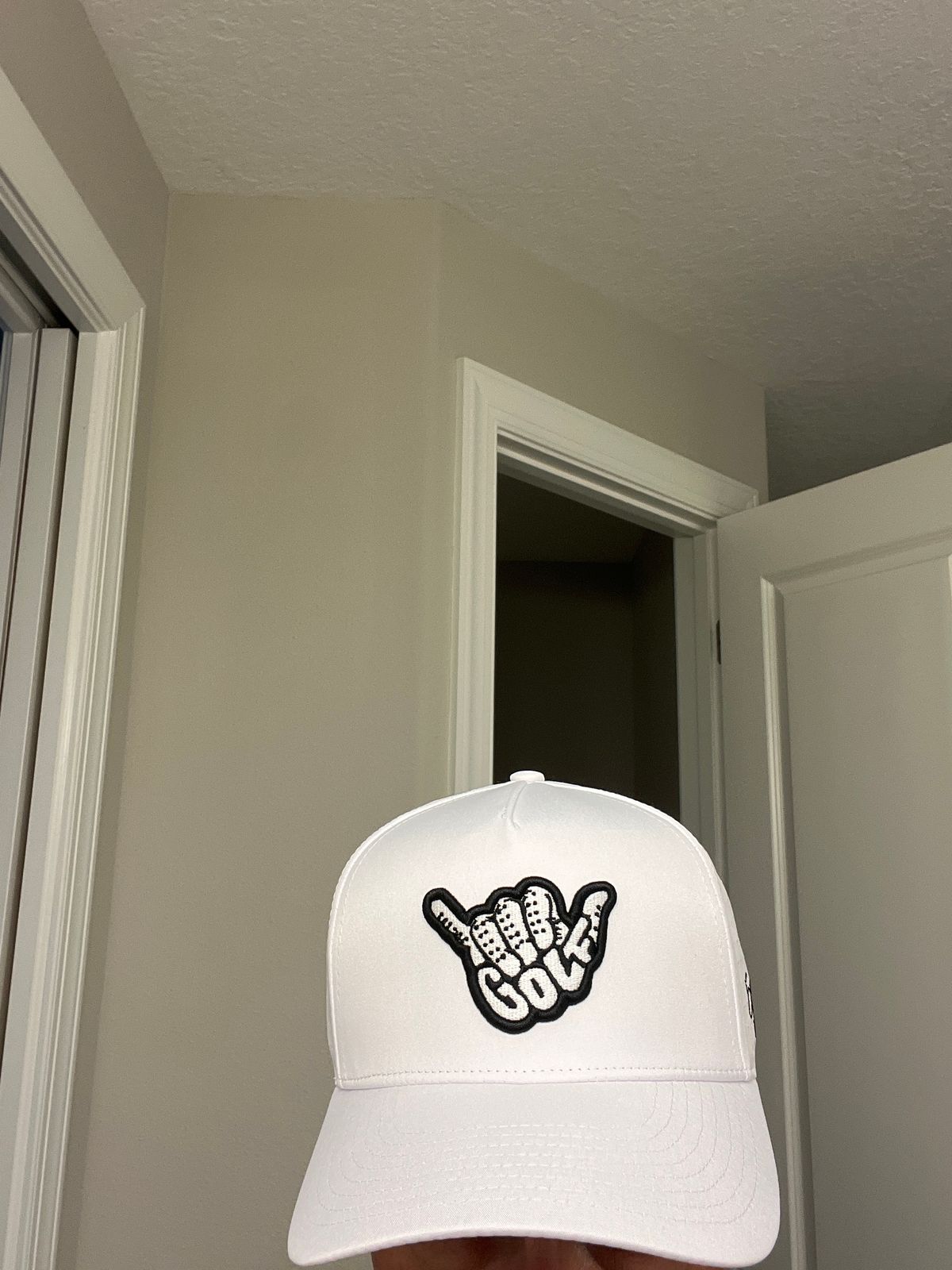 Golf Shaka Hat - White – Sunday Swagger