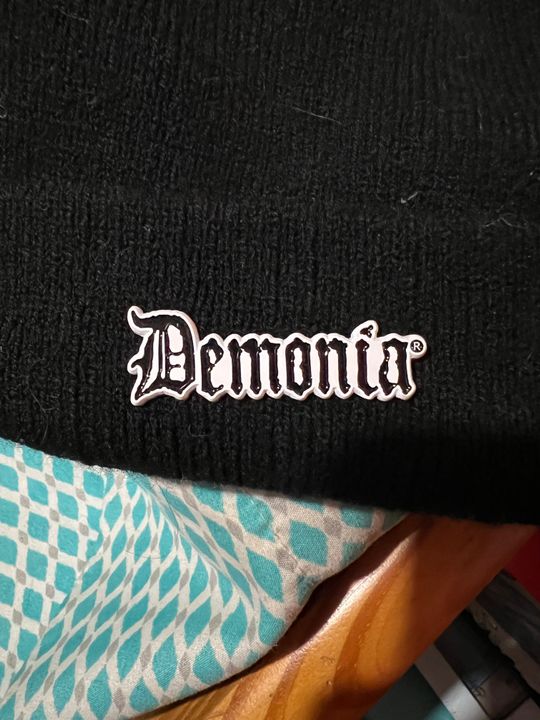 Demonia Logo Enamel Pin – Demonia Cult