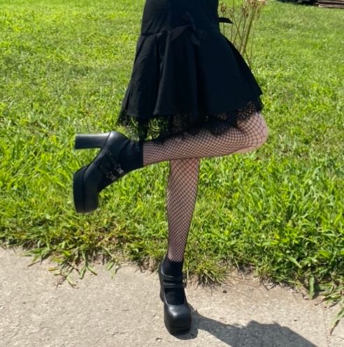 DEMONIA "Gothika-09" Platforms - Black Vegan Leather – Demonia Cult