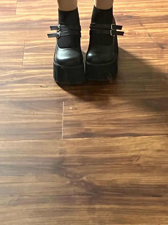 DEMONIA "Kera-08" Platforms - Black Vegan Leather – Demonia Cult