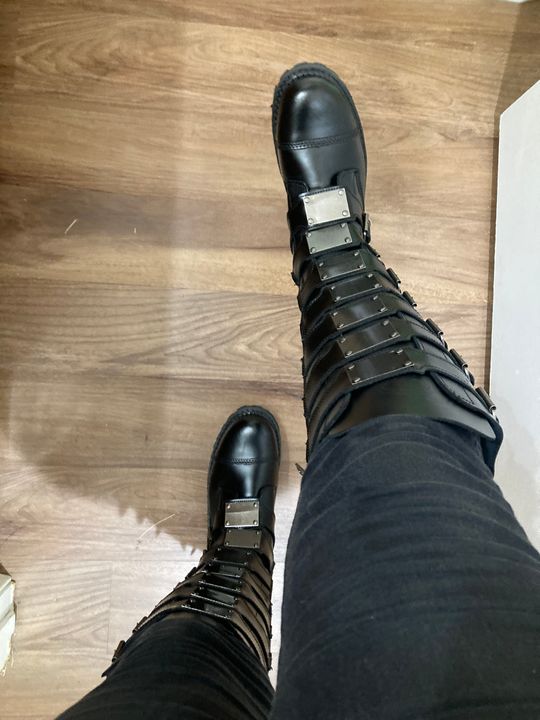 DEMONIA "Riot-21MP" Boots - Black Leather – Demonia Cult
