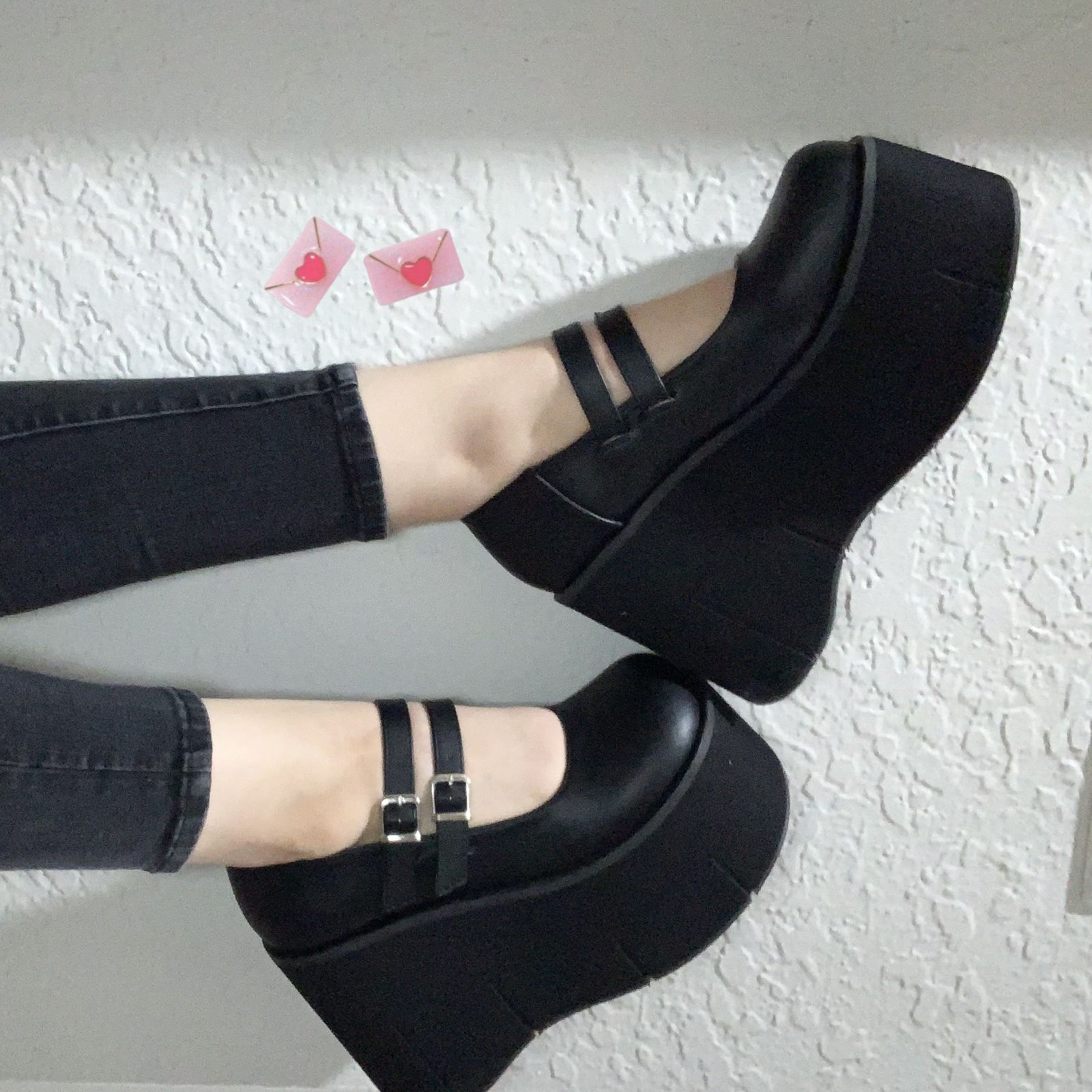 DEMONIA "Kera-08" Platforms - Black Vegan Leather – Demonia Cult