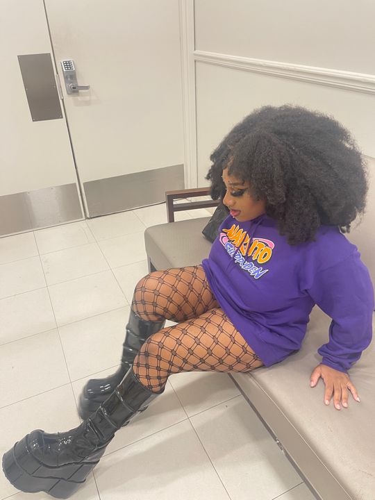 DEMONIA "Stack-301" Knee-high Boots - Black Patent – Demonia Cult