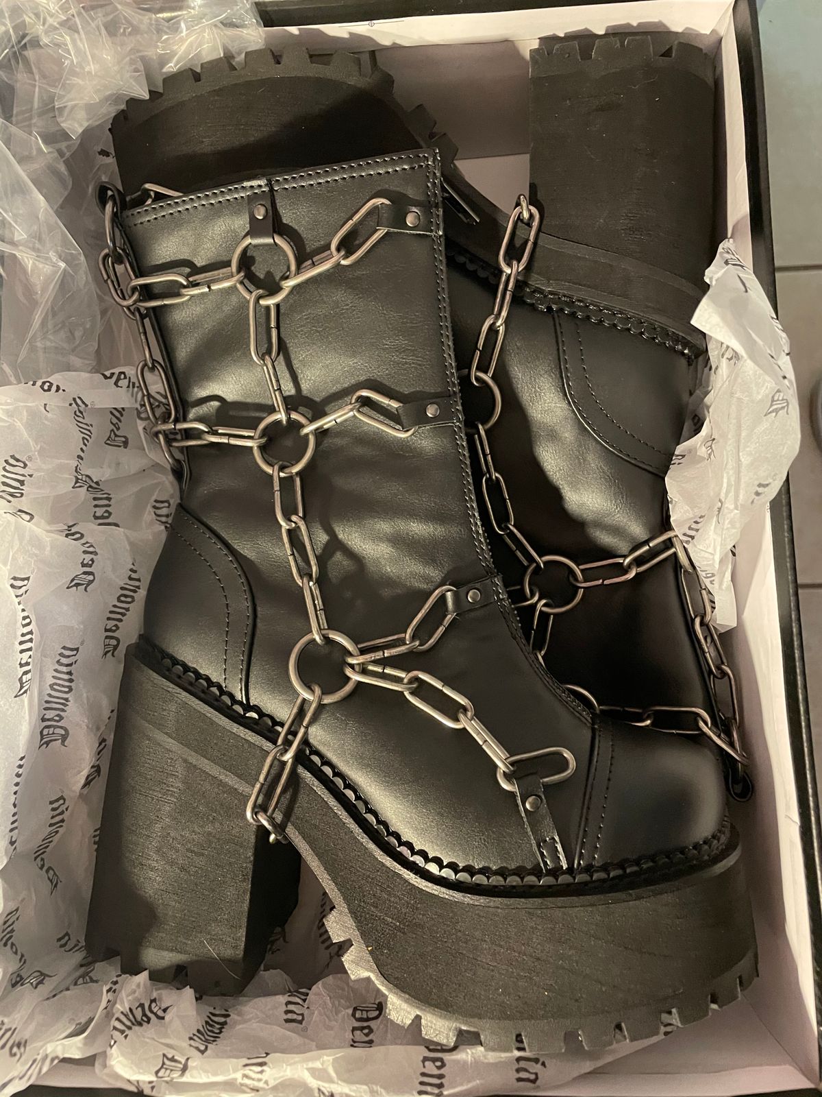 Demonia Assault-66 Ankle Boots - Black Vegan Leather – Demonia Cult