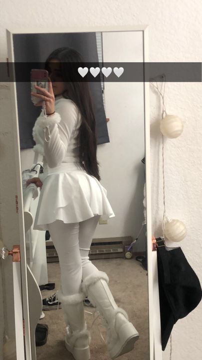 DEMONIA "Cubby-311" Knee-high Boots - White Vegan Leather – Demonia Cult