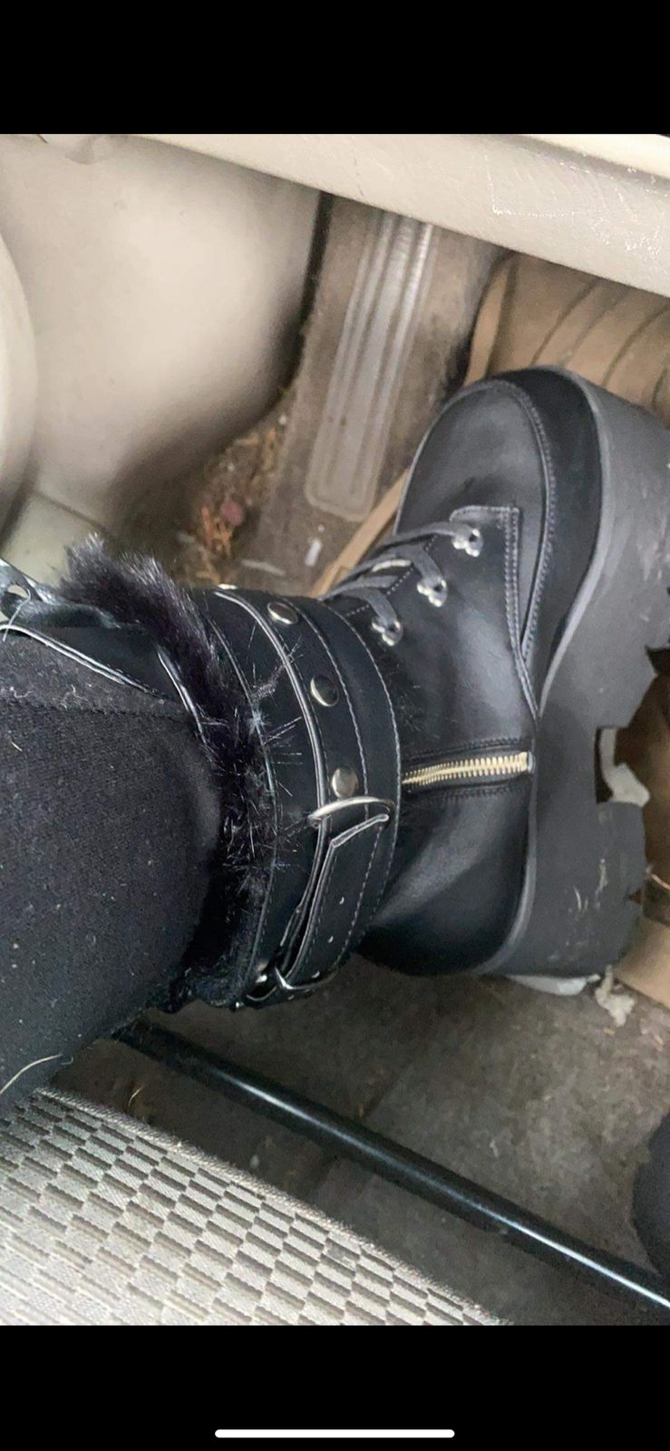 DEMONIA "Ashes-57" Ankle Boots - Black Vegan Leather – Demonia Cult