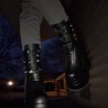 Demonia Wave-150 Boots - Black Vegan Leather – Demonia Cult