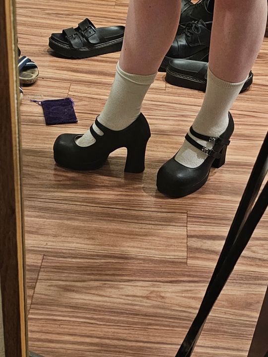 DEMONIA "Gothika-09" Platforms - Black Vegan Leather – Demonia Cult