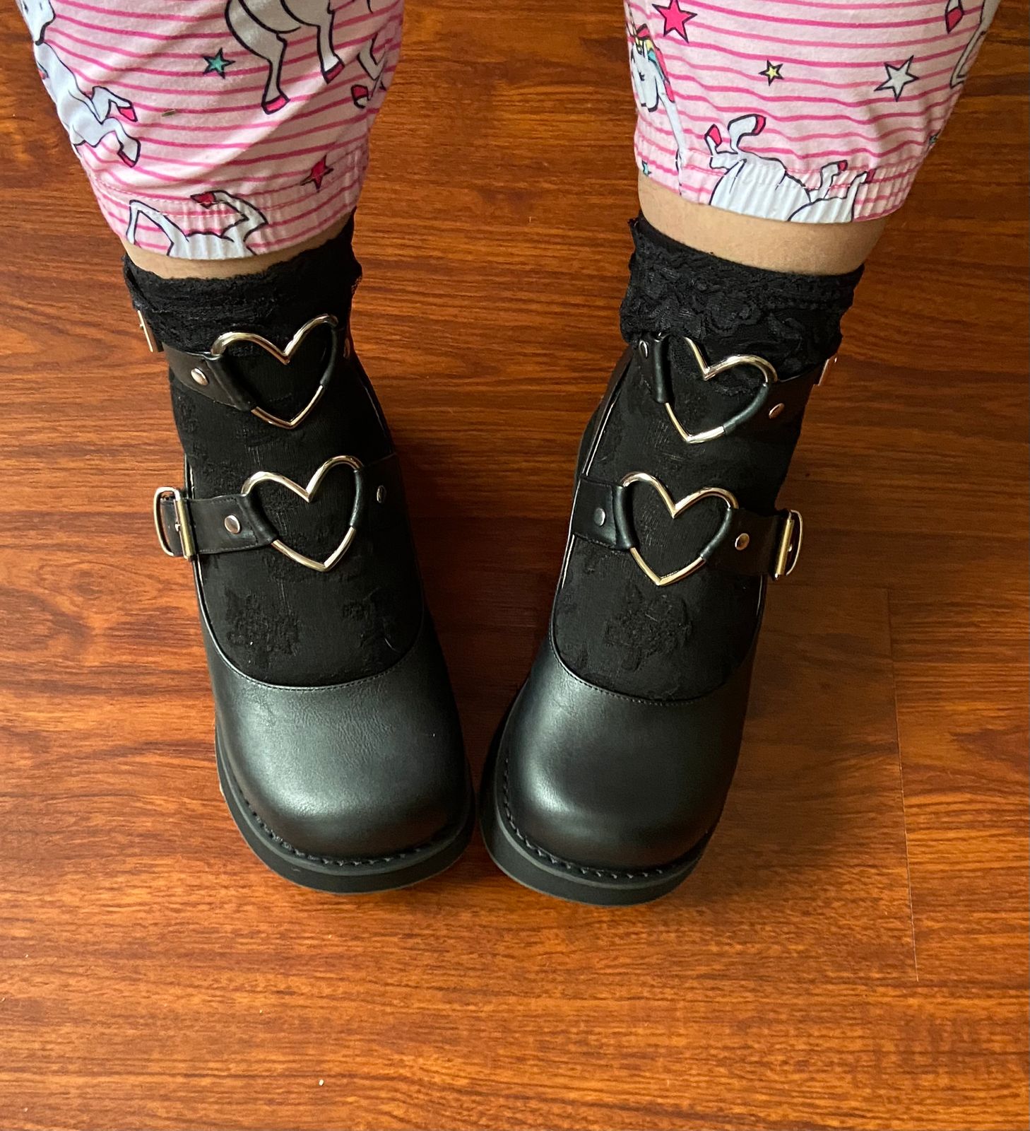 DEMONIA "Sprite-02" Platforms - Black Vegan Leather – Demonia Cult