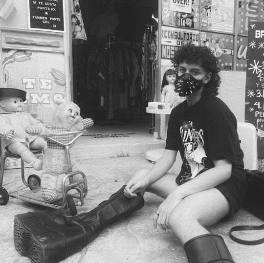 DEMONIA "Stack-301" Knee-high Boots - Black Vegan Leather – Demonia Cult