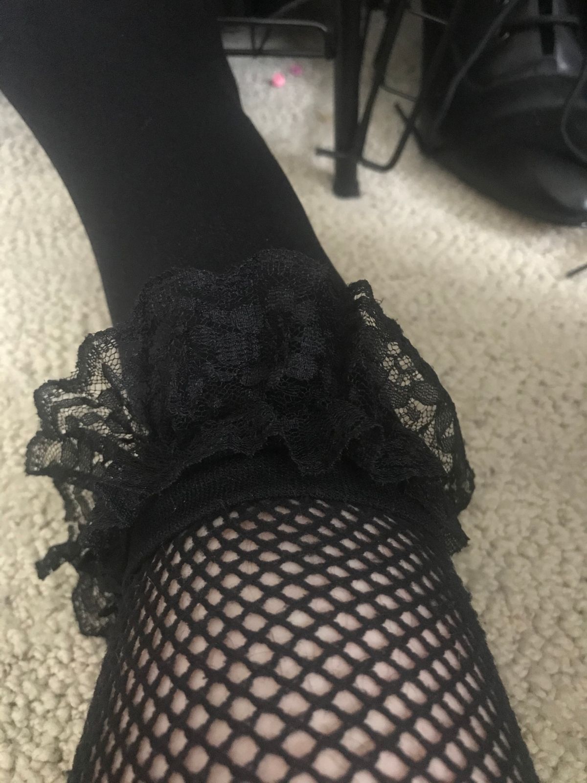 Ruffle Lace Sock – Demonia Cult