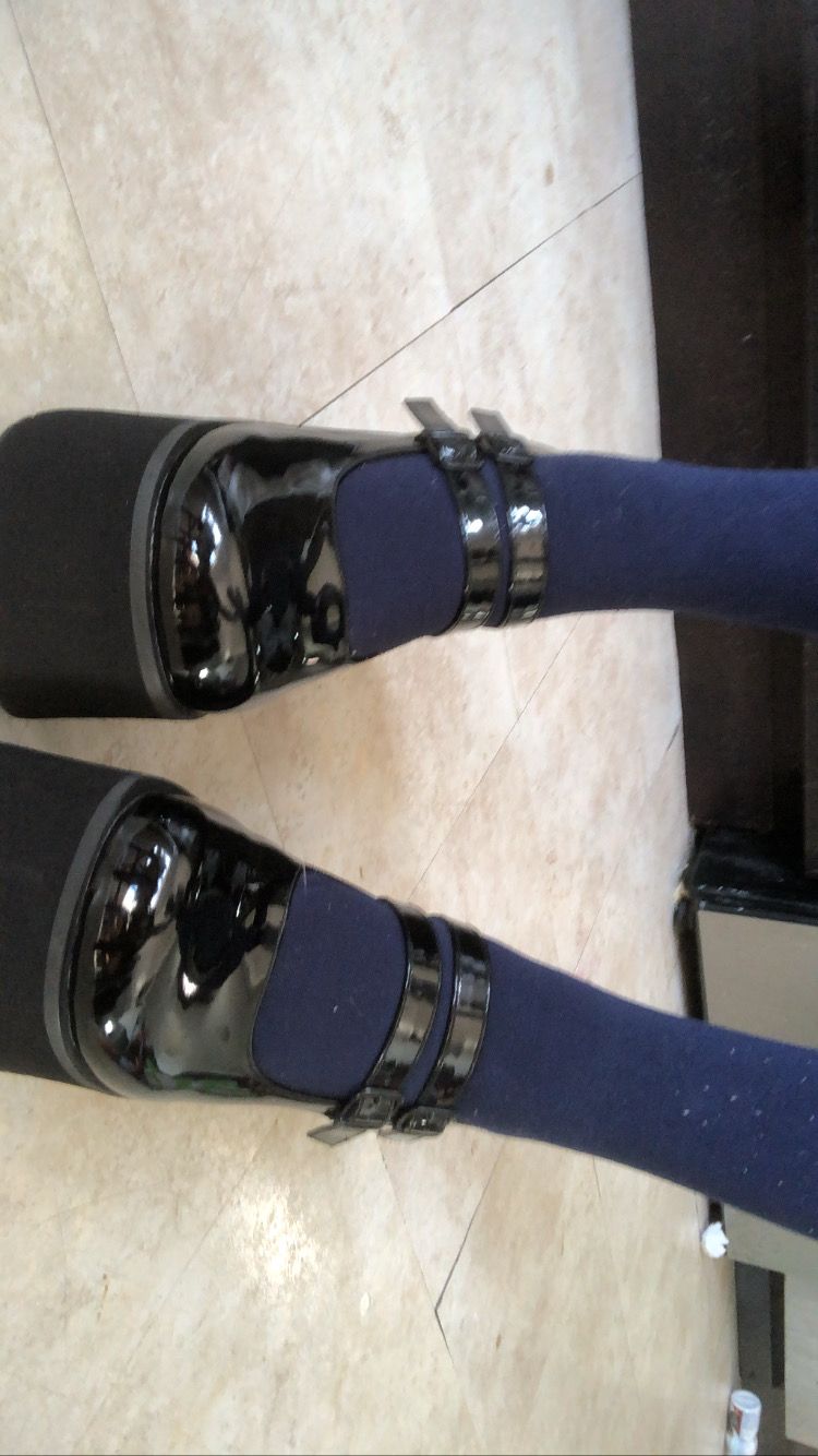 DEMONIA "Kera-08" Platforms - Black Patent – Demonia Cult