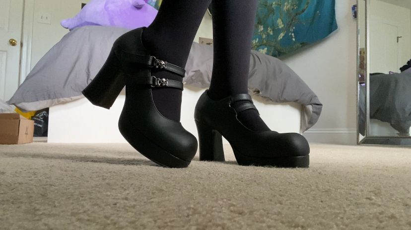 DEMONIA "Gothika-09" Platforms - Black Vegan Leather – Demonia Cult