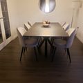 Riley White Marble Ceramic Dining Table | Danetti