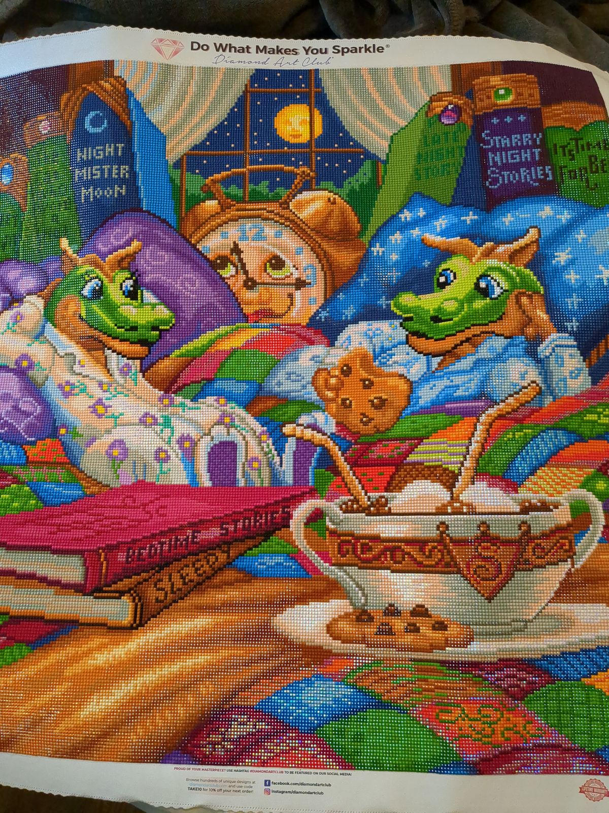 Pajama Time – Diamond Art Club