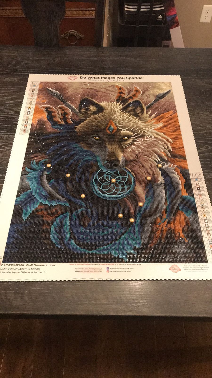 Wolf Dreamcatcher – Diamond Art Club