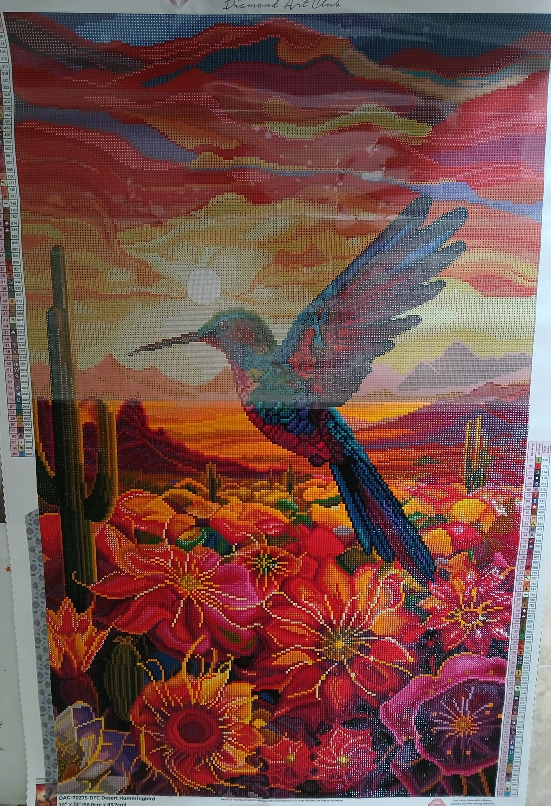 Desert Hummingbird – Diamond Art Club