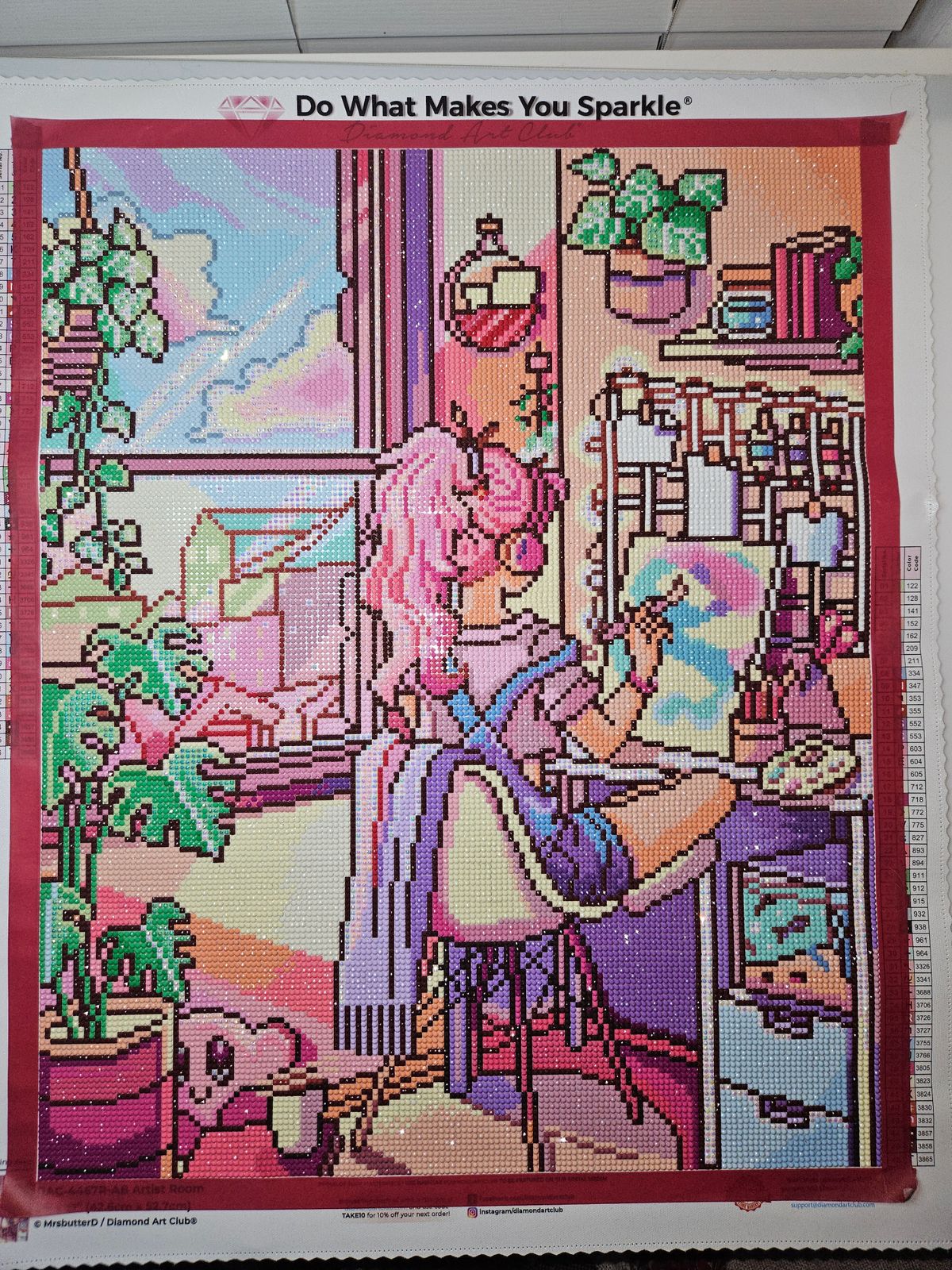 Artist Room Diamond Painting | Diamond Art Club®