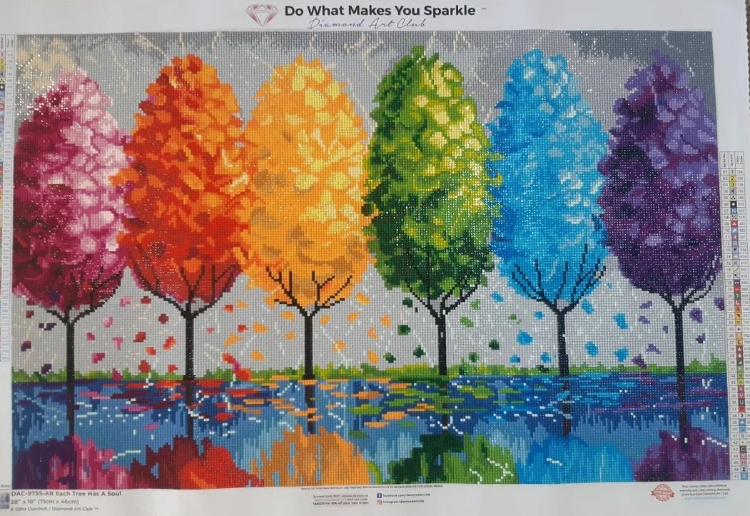 Each Tree Has A Soul Diamond Painting | Diamond Art Club®