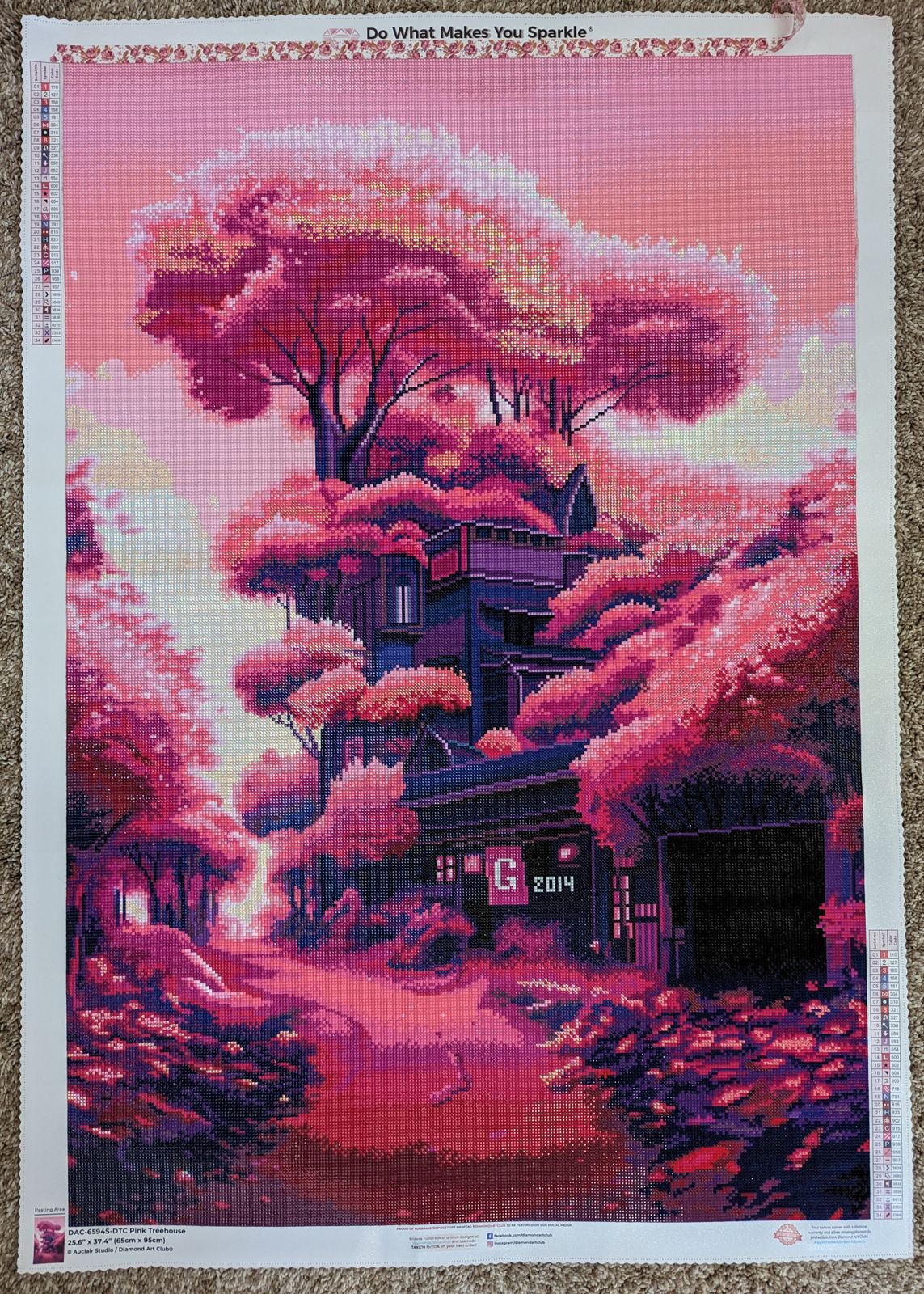 Pink Treehouse – Diamond Art Club