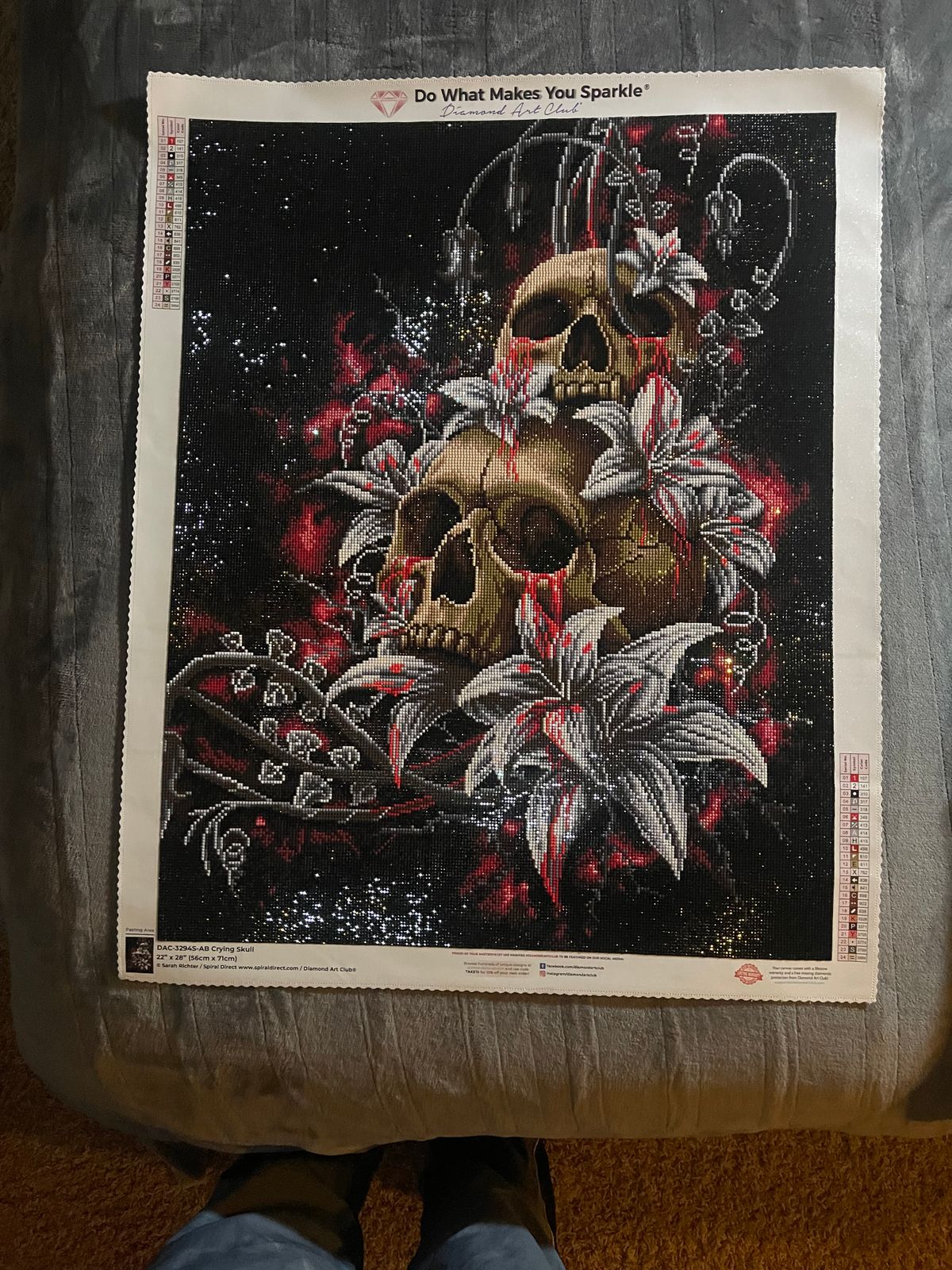 Crying Skull – Diamond Art Club