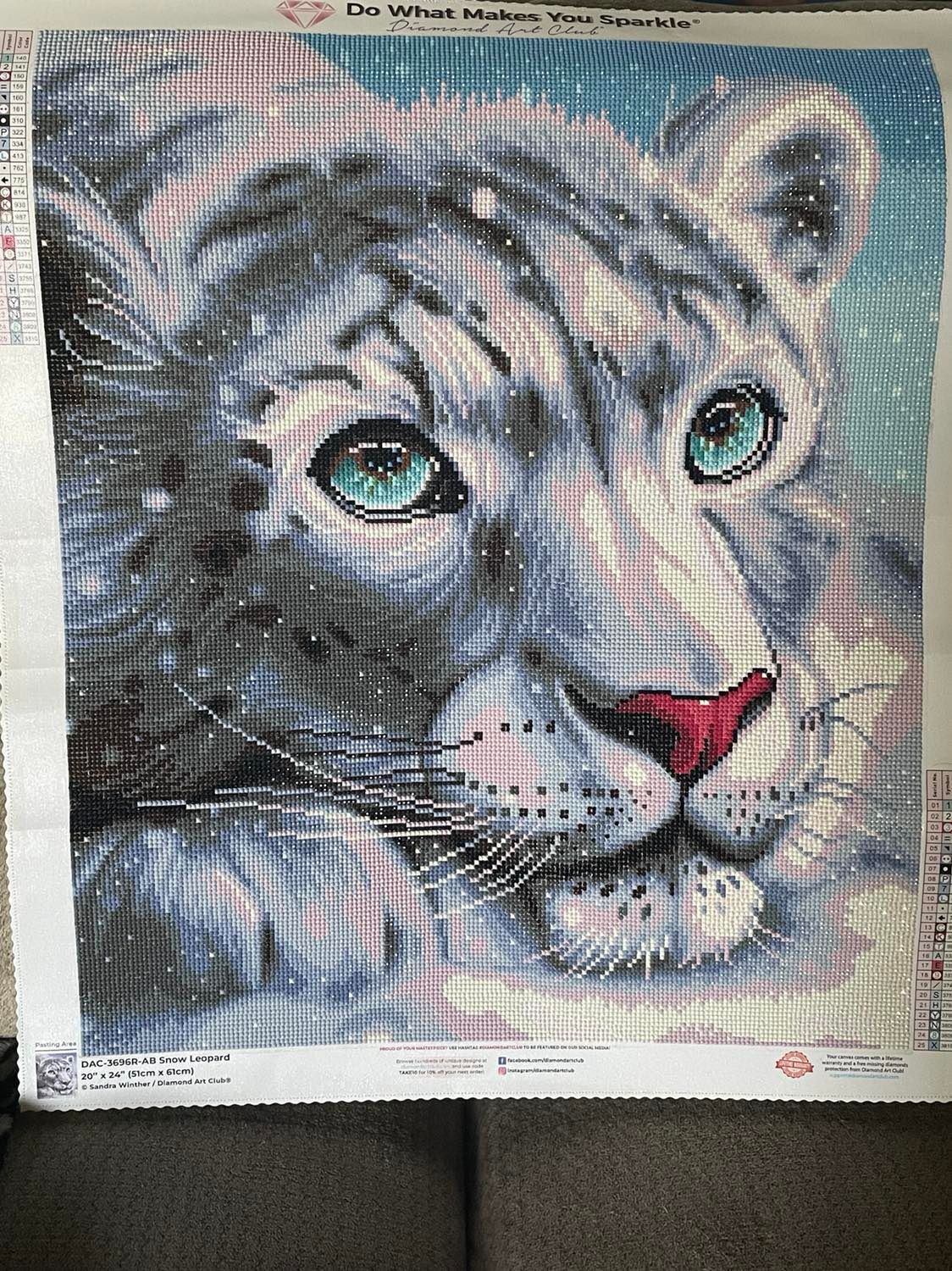 Snow Leopard – Diamond Art Club