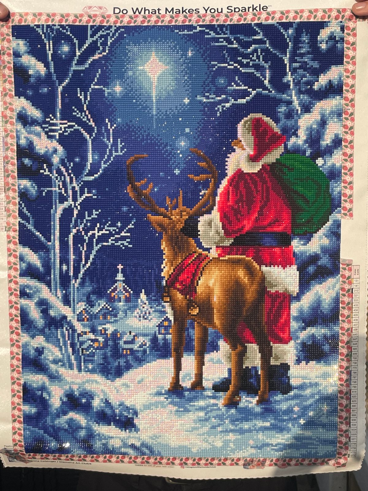 Starry Night Santa – Diamond Art Club