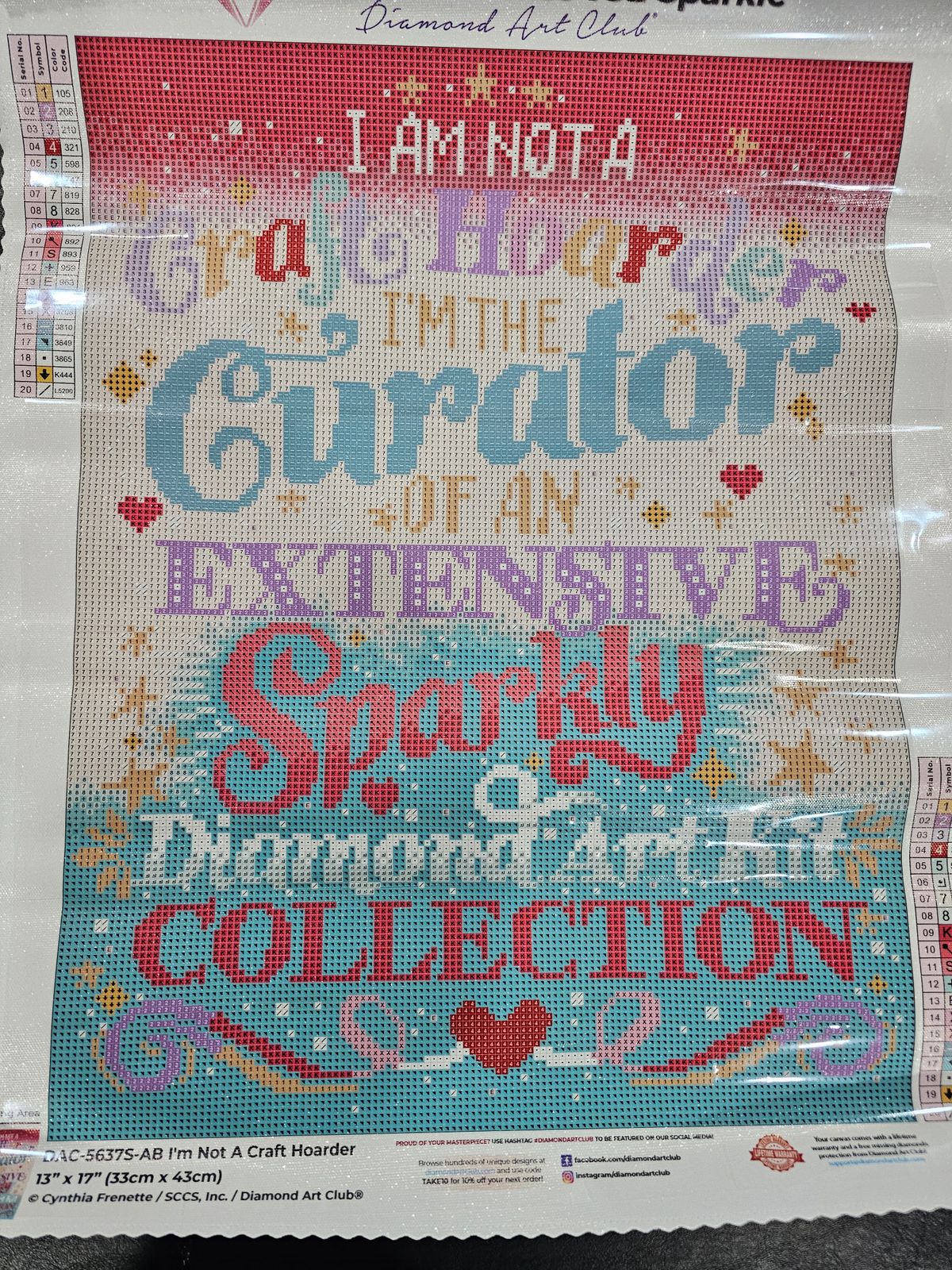 I'm Not A Craft Hoarder – Diamond Art Club