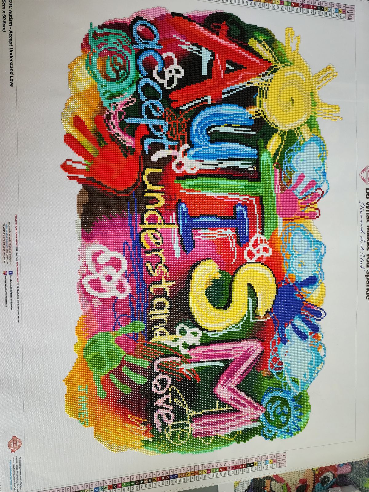 Autism - Accept Understand Love – Diamond Art Club
