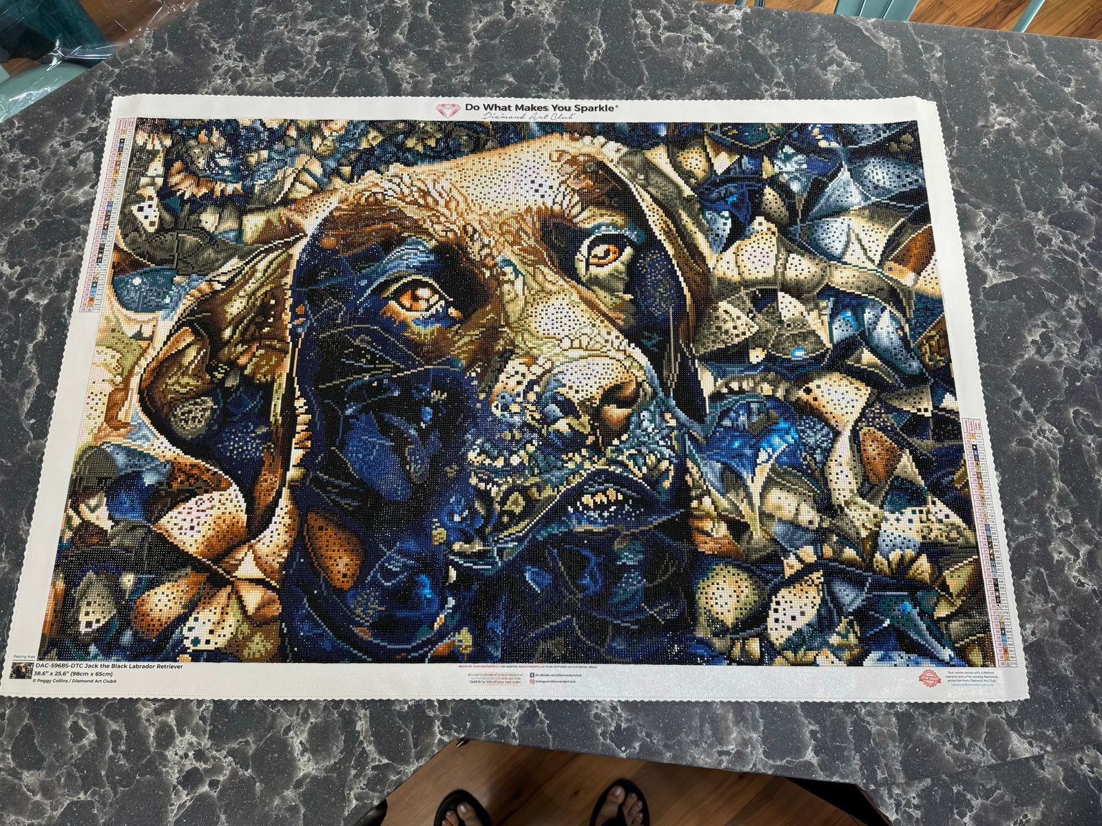 Jack the Black Labrador Retriever – Diamond Art Club