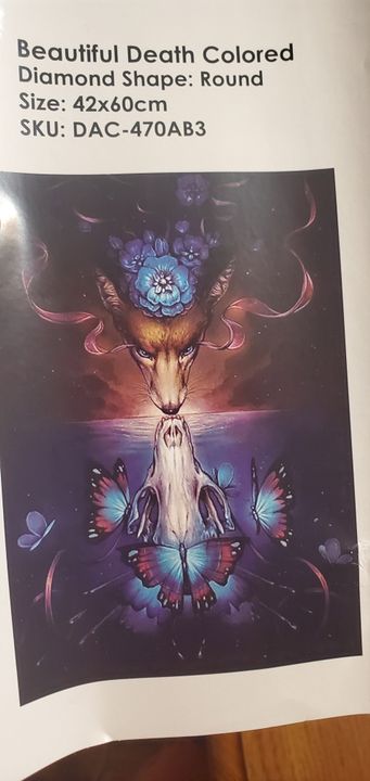 Beautiful Death Colored – Diamond Art Club