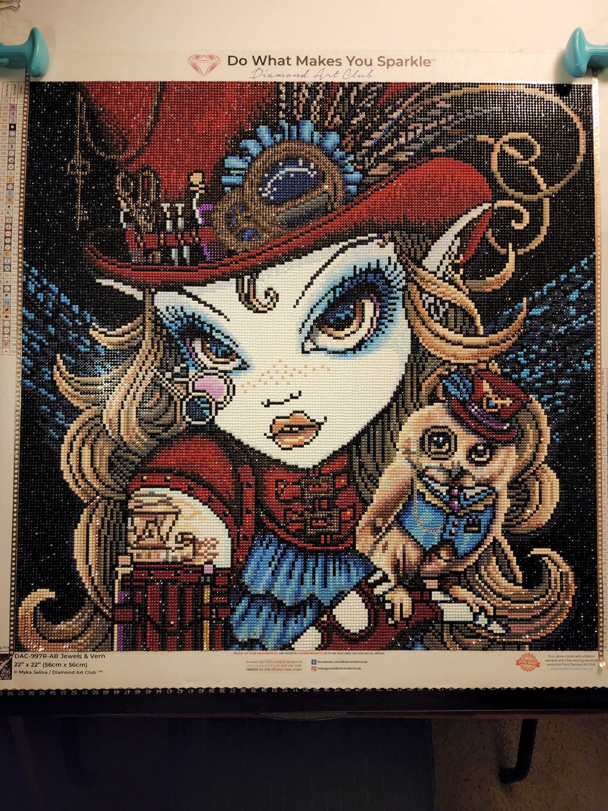 Jewels & Vern – Diamond Art Club