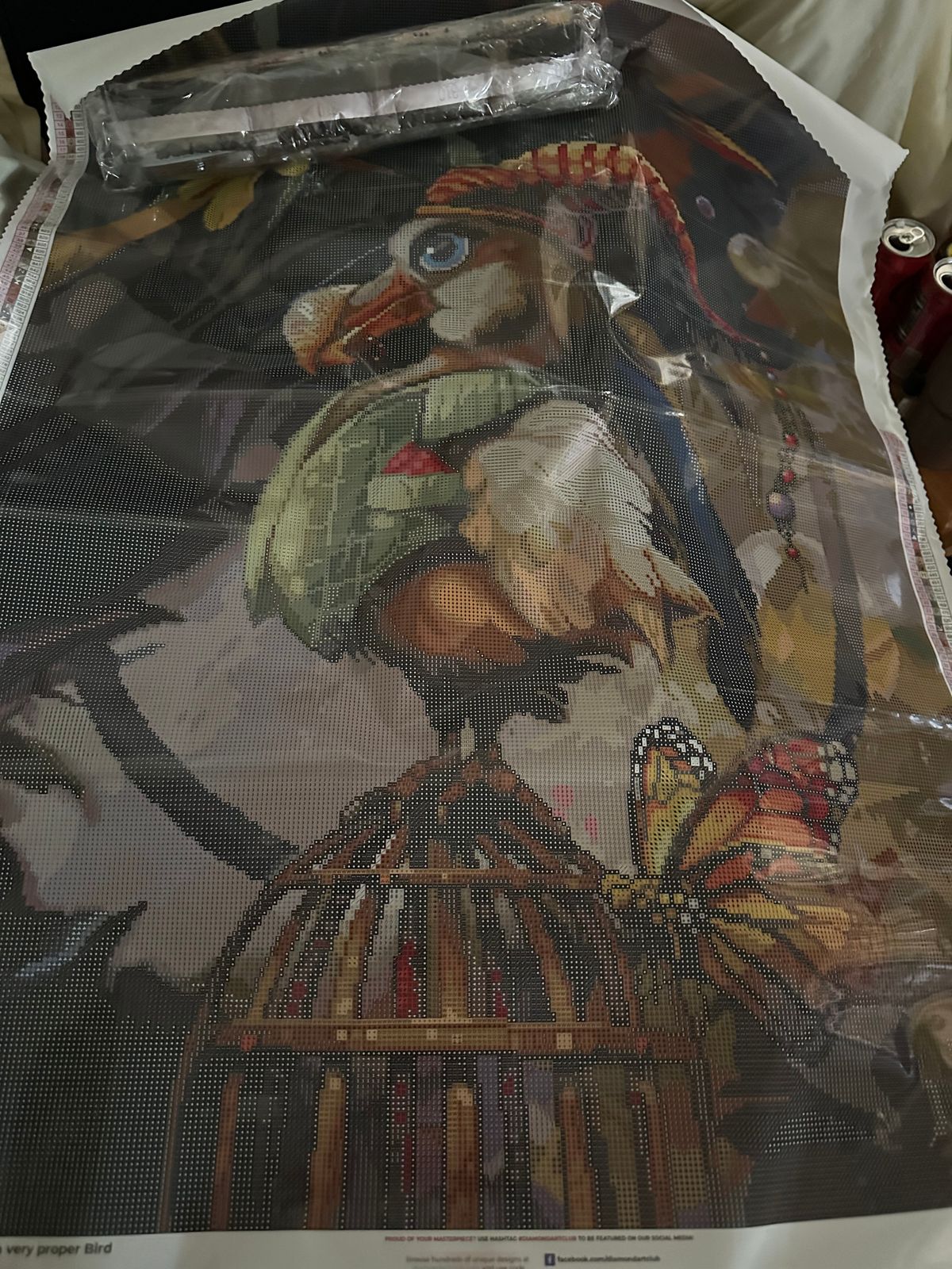 NIGEL - a very proper Bird – Diamond Art Club