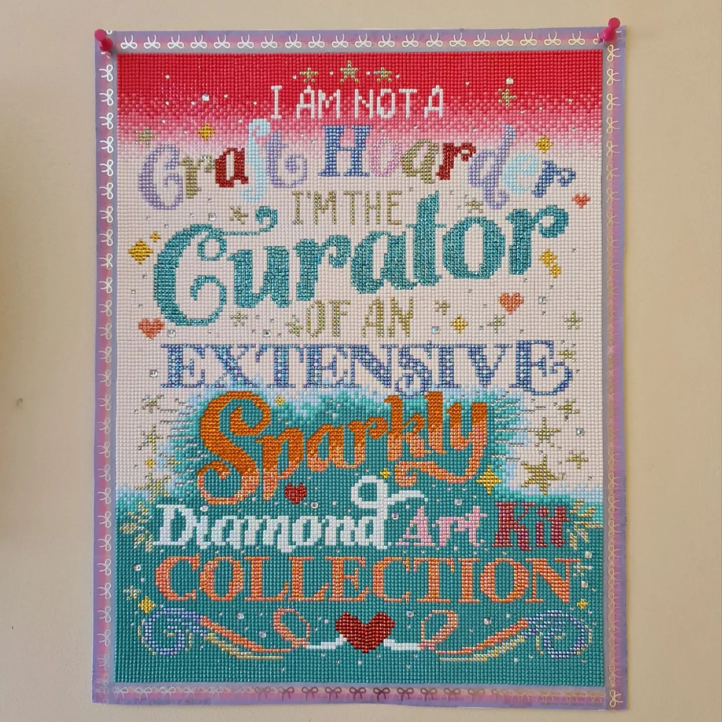 I'm Not A Craft Hoarder – Diamond Art Club