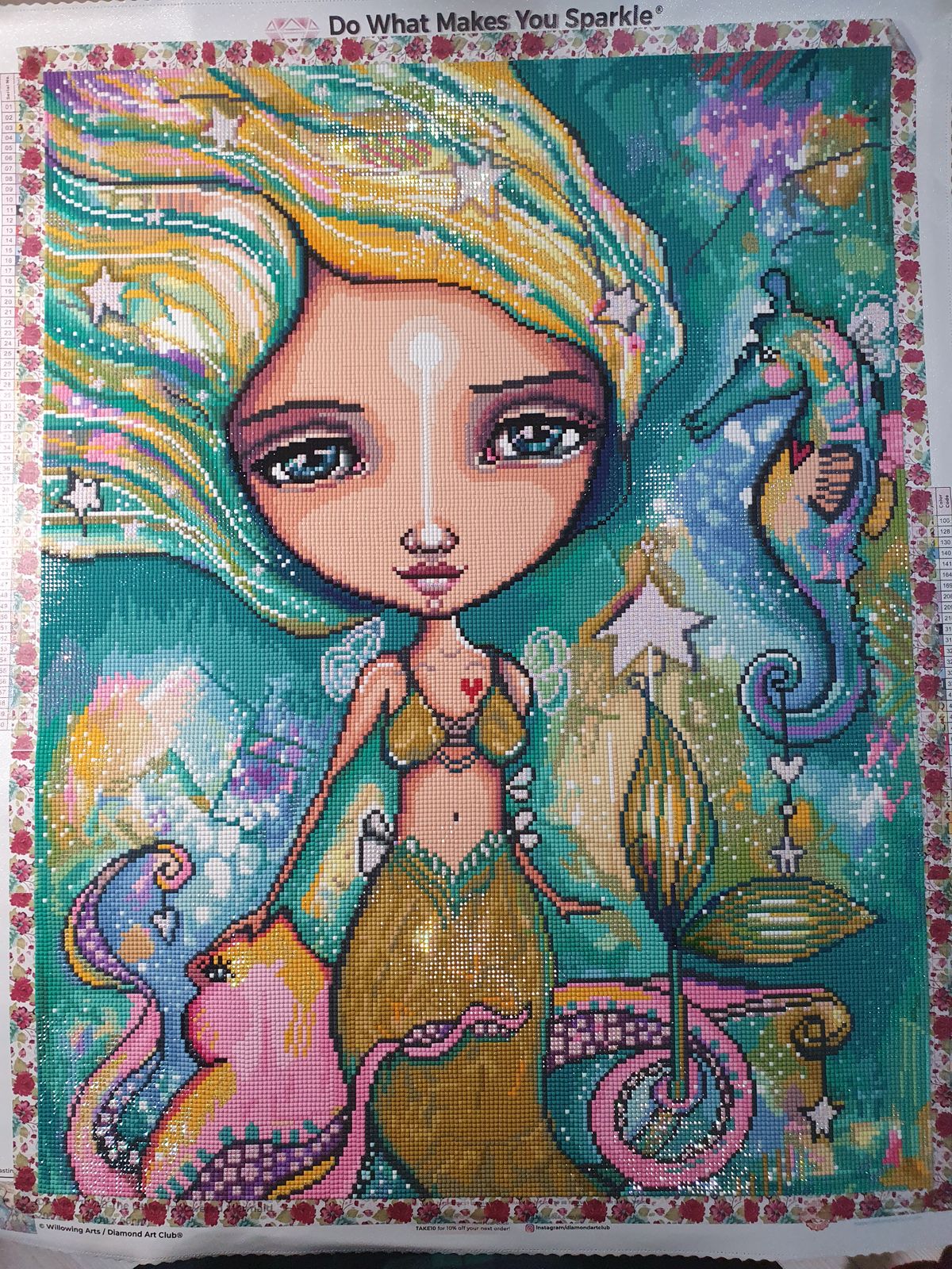 The Little Empowered Mermaid – Diamond Art Club