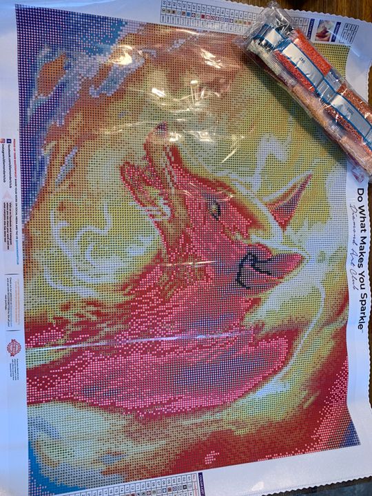 Fire Fox – Diamond Art Club