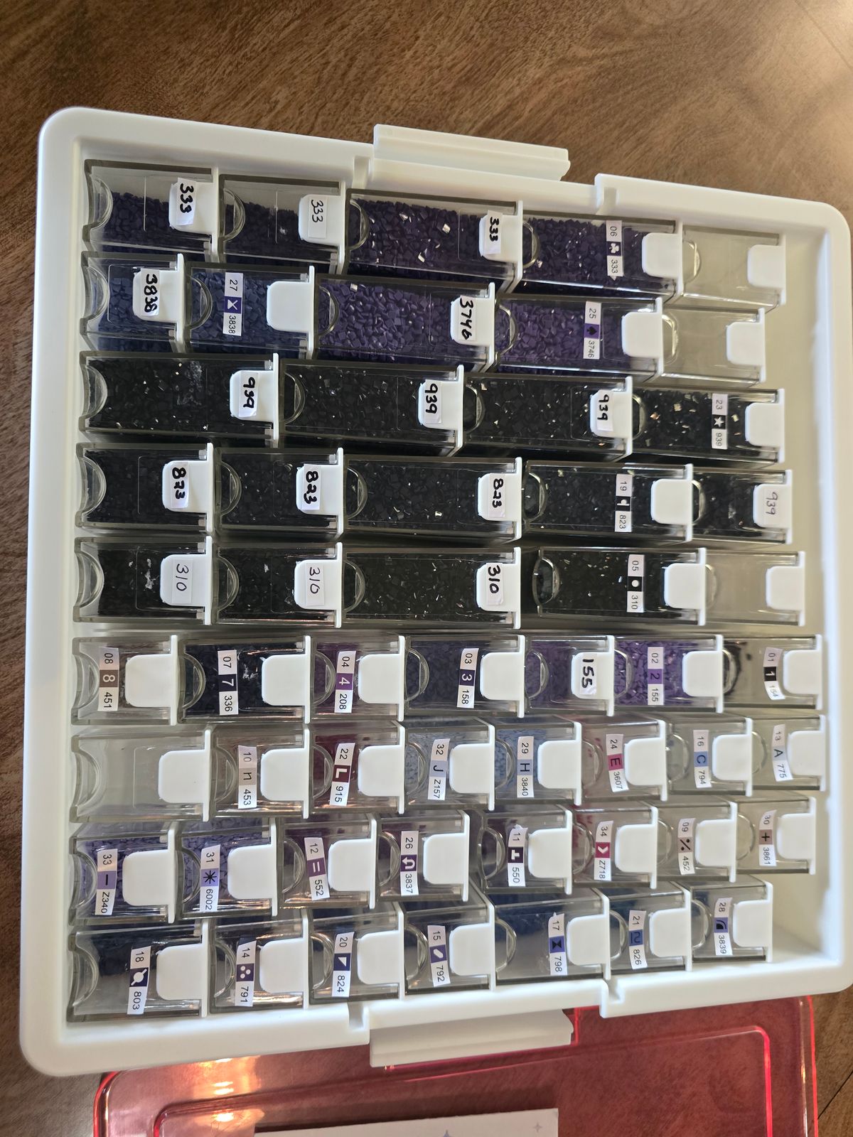 Premium 54-Container Diamond Storage Organizer – Diamond Art Club