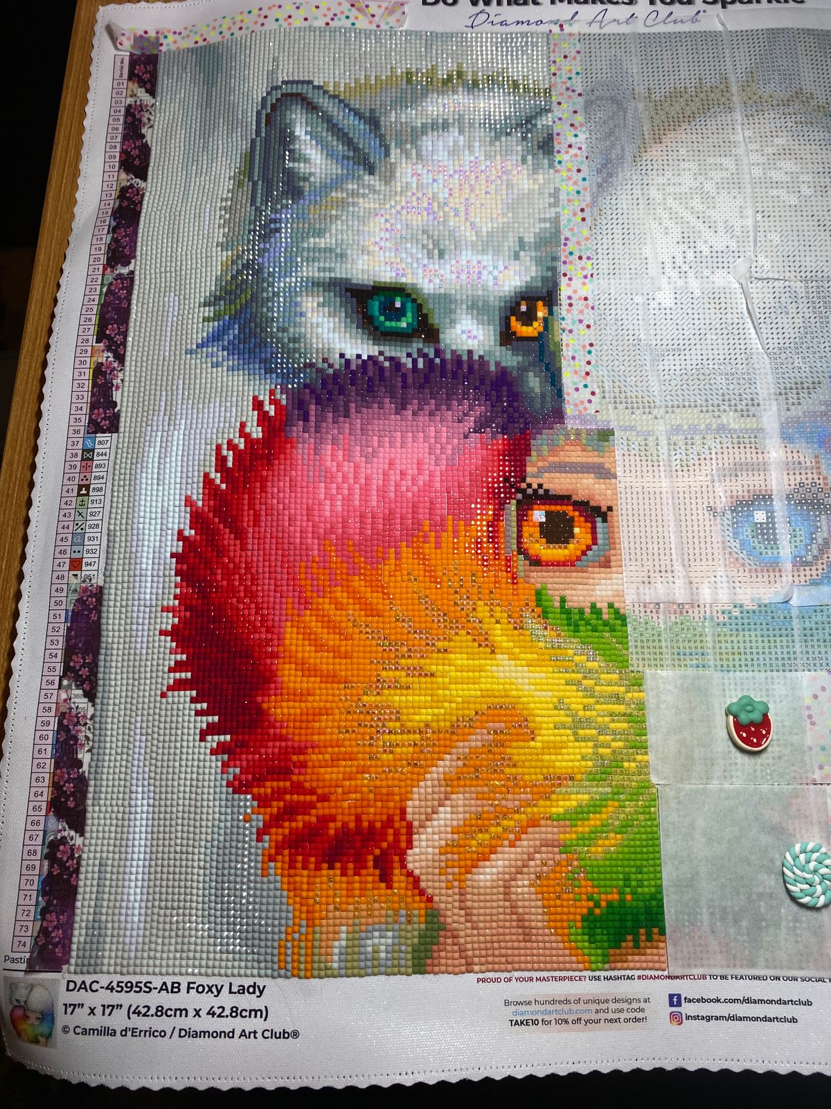 Foxy Lady – Diamond Art Club