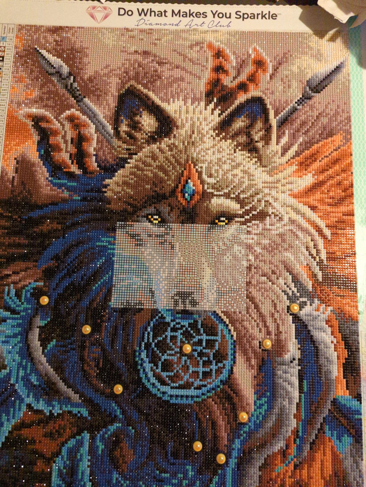 Wolf Dreamcatcher – Diamond Art Club