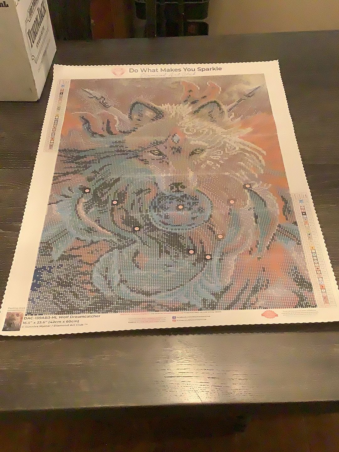 Wolf Dreamcatcher – Diamond Art Club