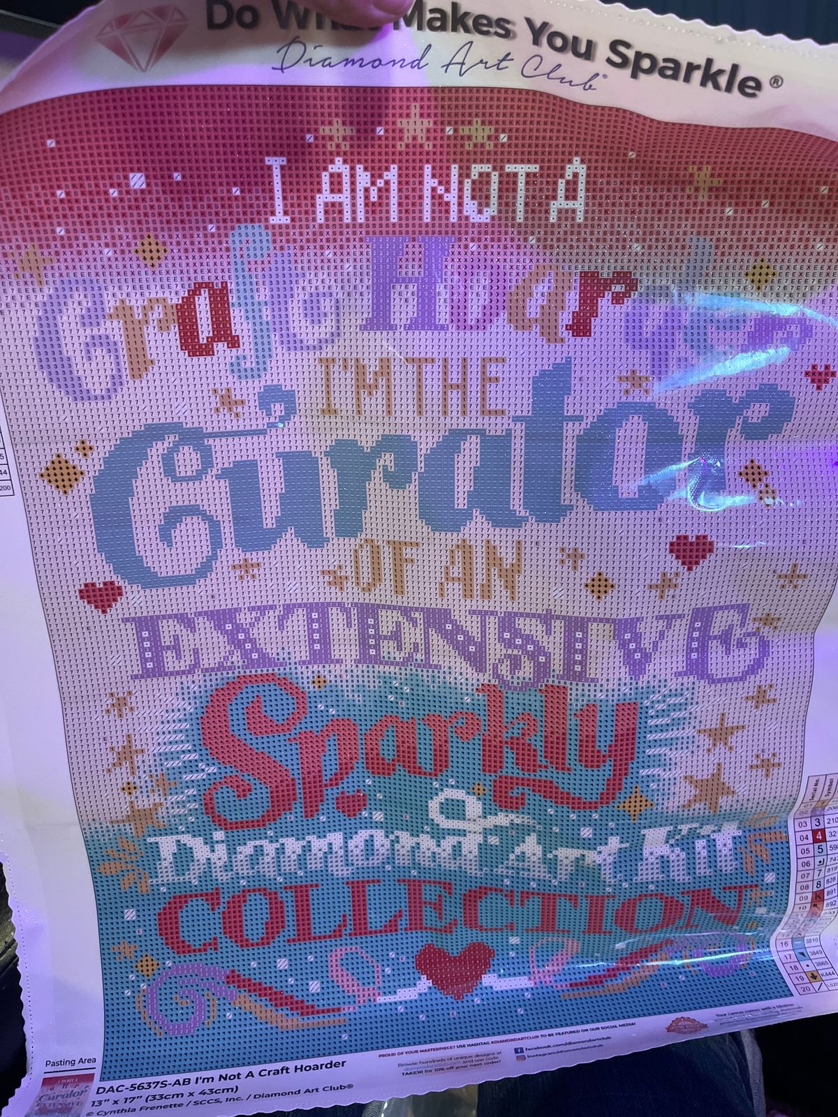 I'm Not A Craft Hoarder – Diamond Art Club